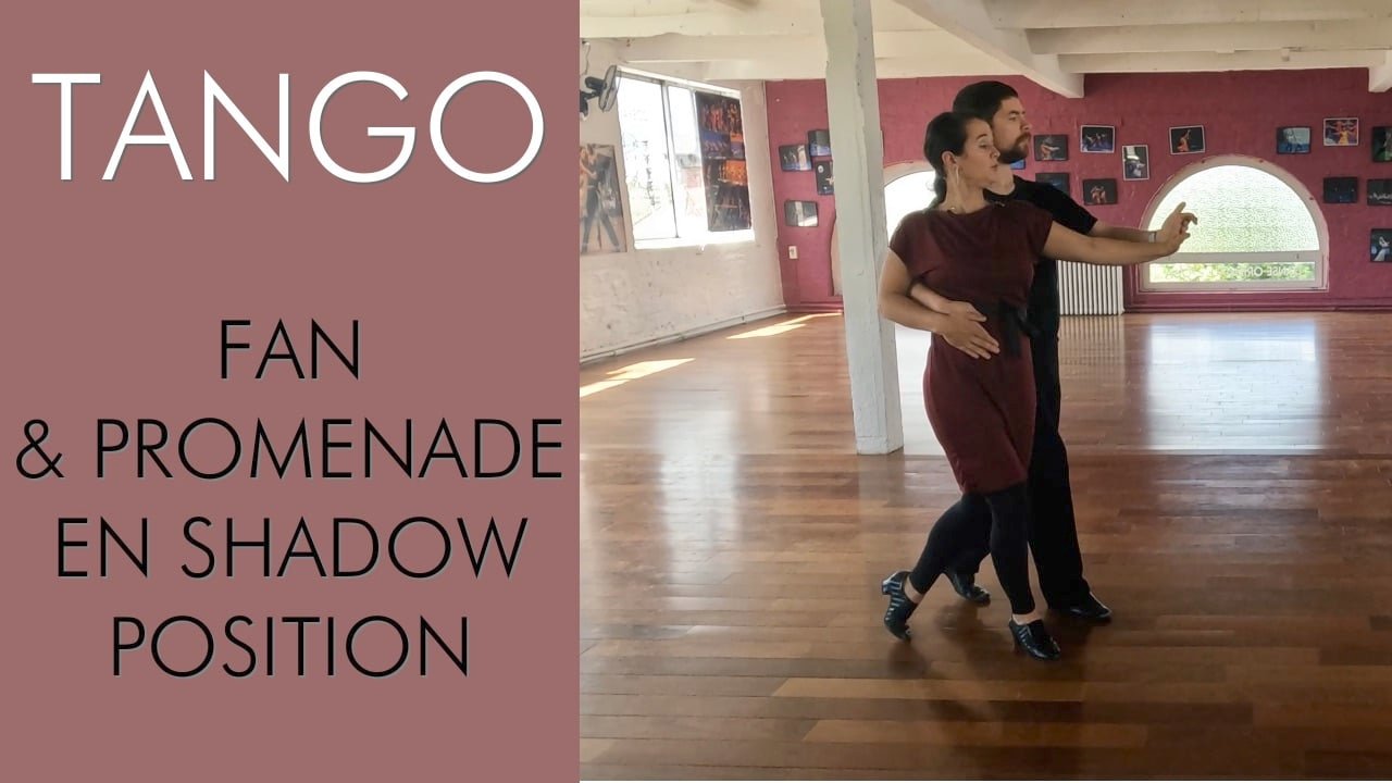 Tango : Fan & Promenade en Shadow position - Odeya en ligne
