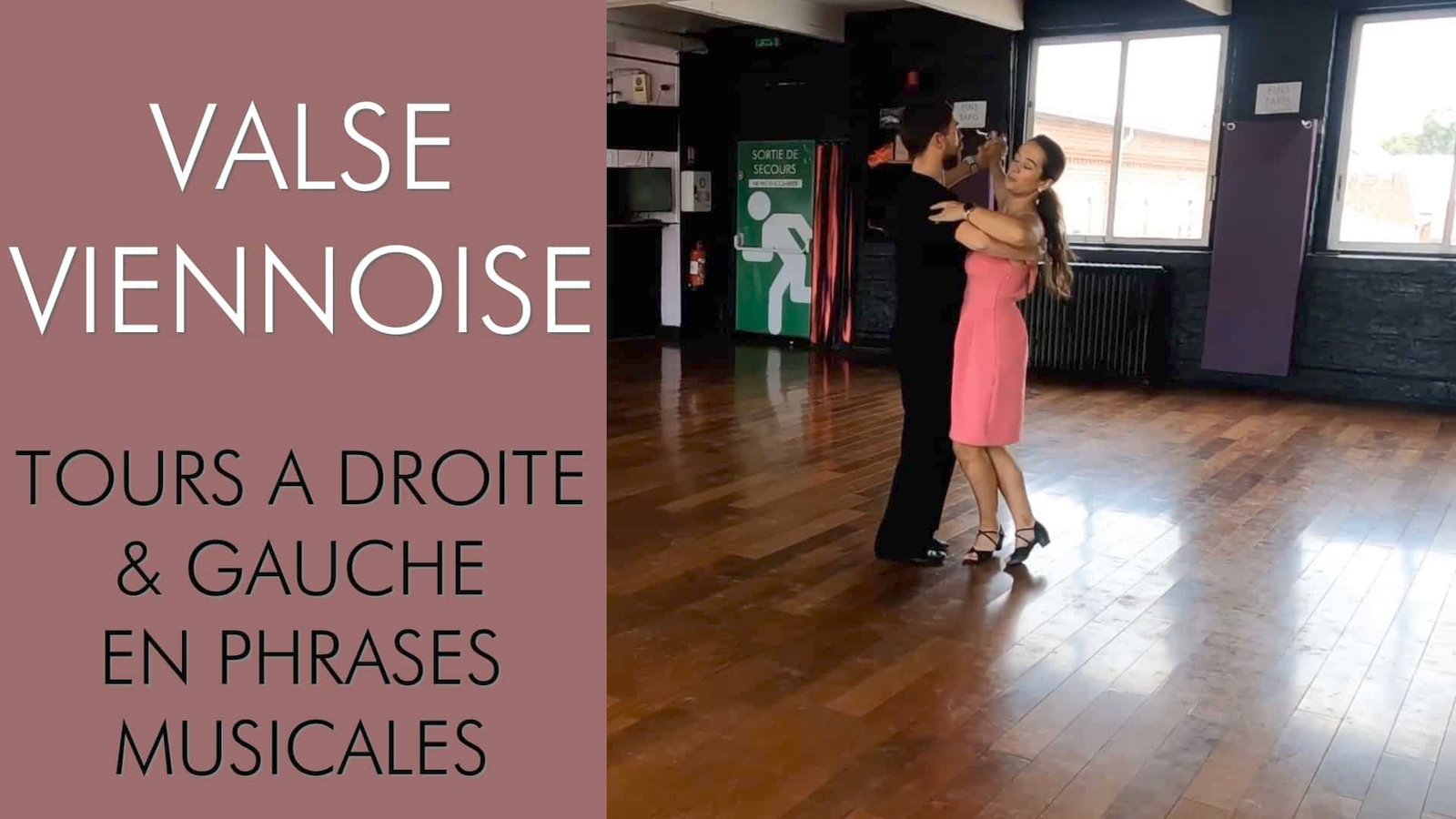 Valse viennoise : Tour à gauche & directions - Odeya en ligne